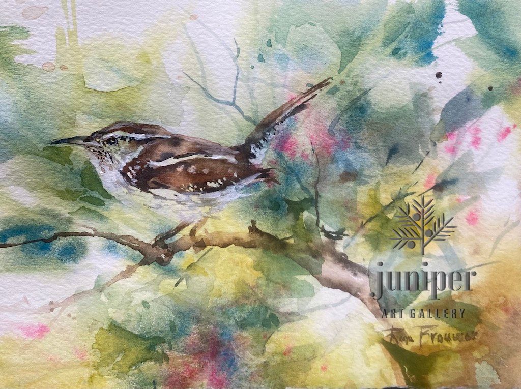 Carolina Wren by Rena Brouwer – Juniper Art Gallery