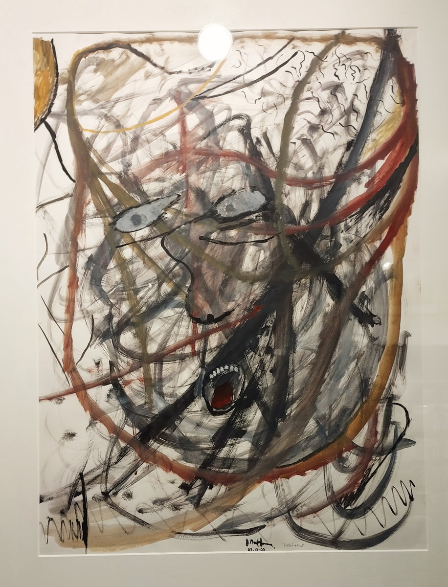 Exploding Head by J. Mark Inman – Juniper Art Gallery