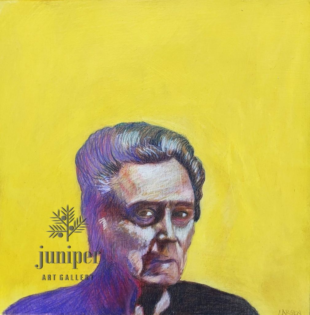 Christopher Walken by Kurt Larsen – Juniper Art Gallery