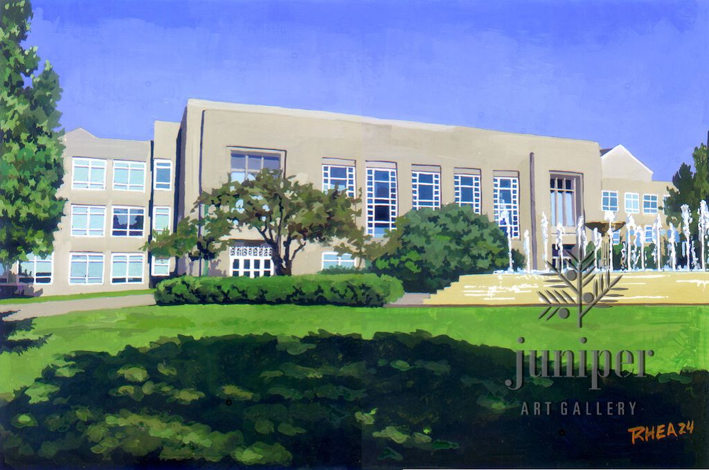 Simon Hall (original) by Tom Rhea – Juniper Art Gallery