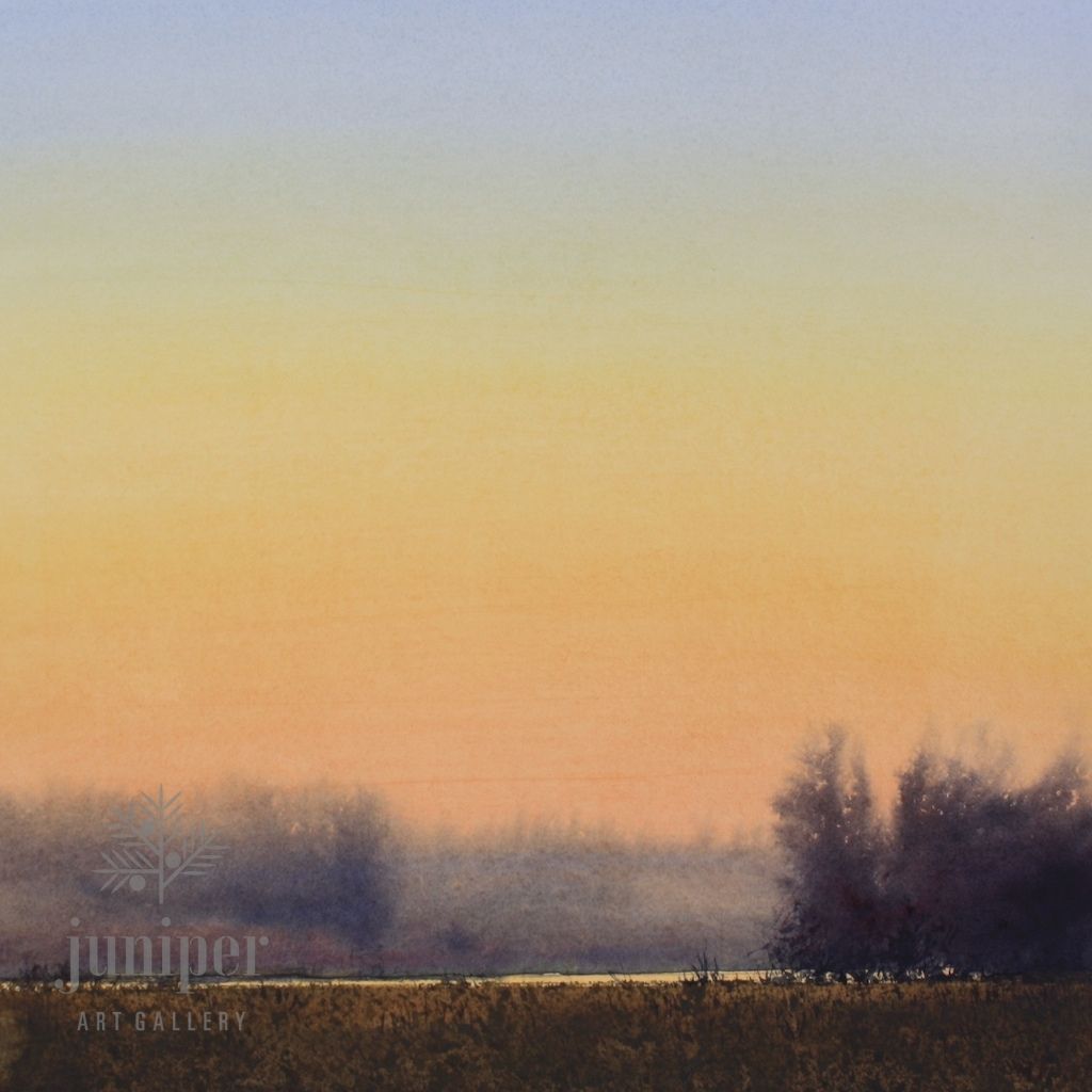 Lake at Sunset by Allen Hutton – Juniper Art Gallery