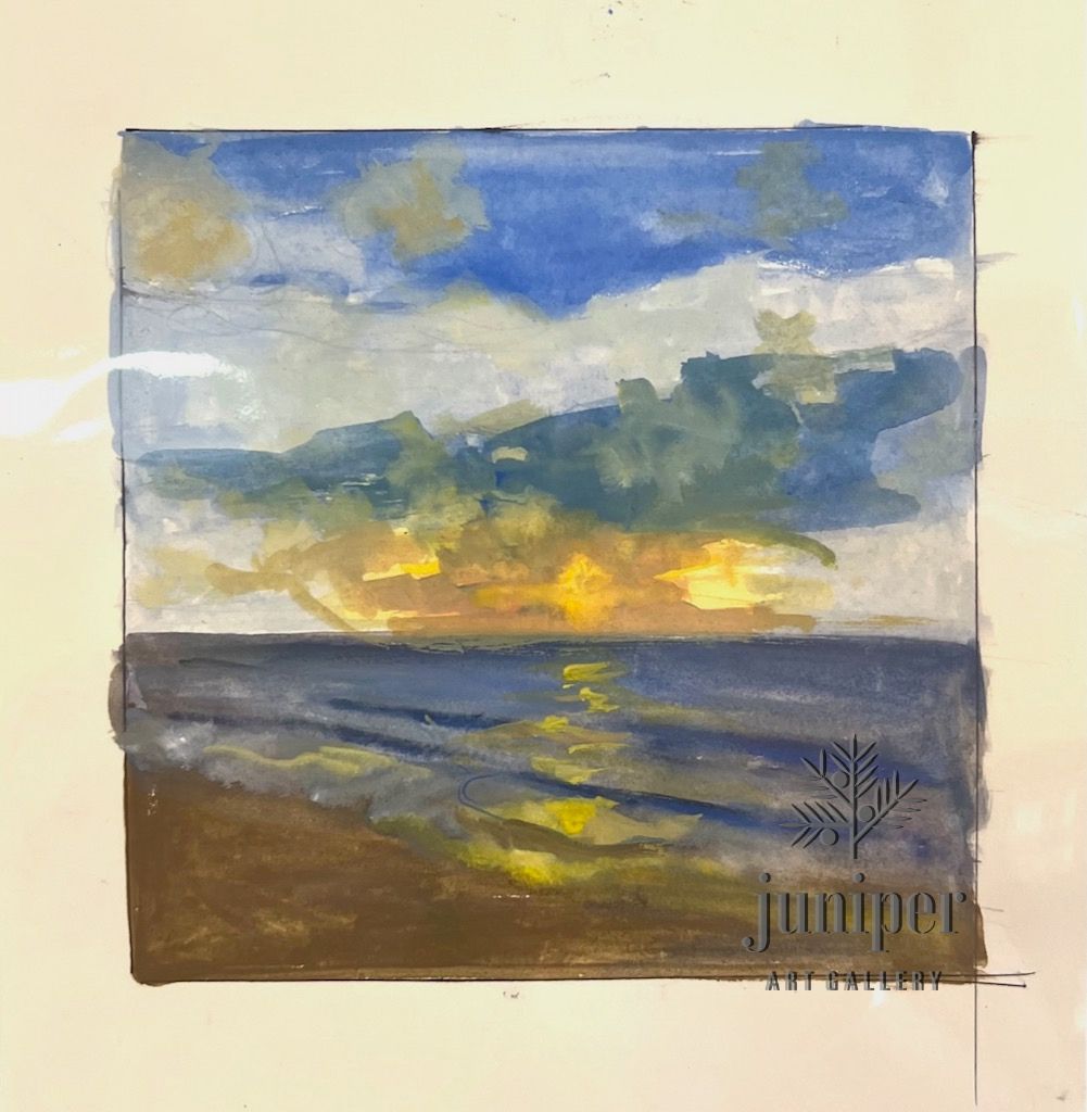 Island Sunset, Jekyll Island, GA by Ellen Starr Lyon – Juniper Art Gallery