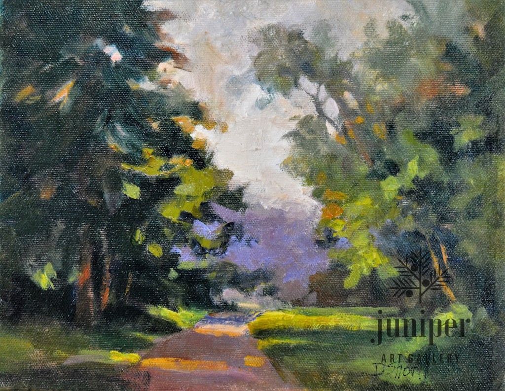 (Unframed) Walk About Study by Donna Shortt – Juniper Art Gallery